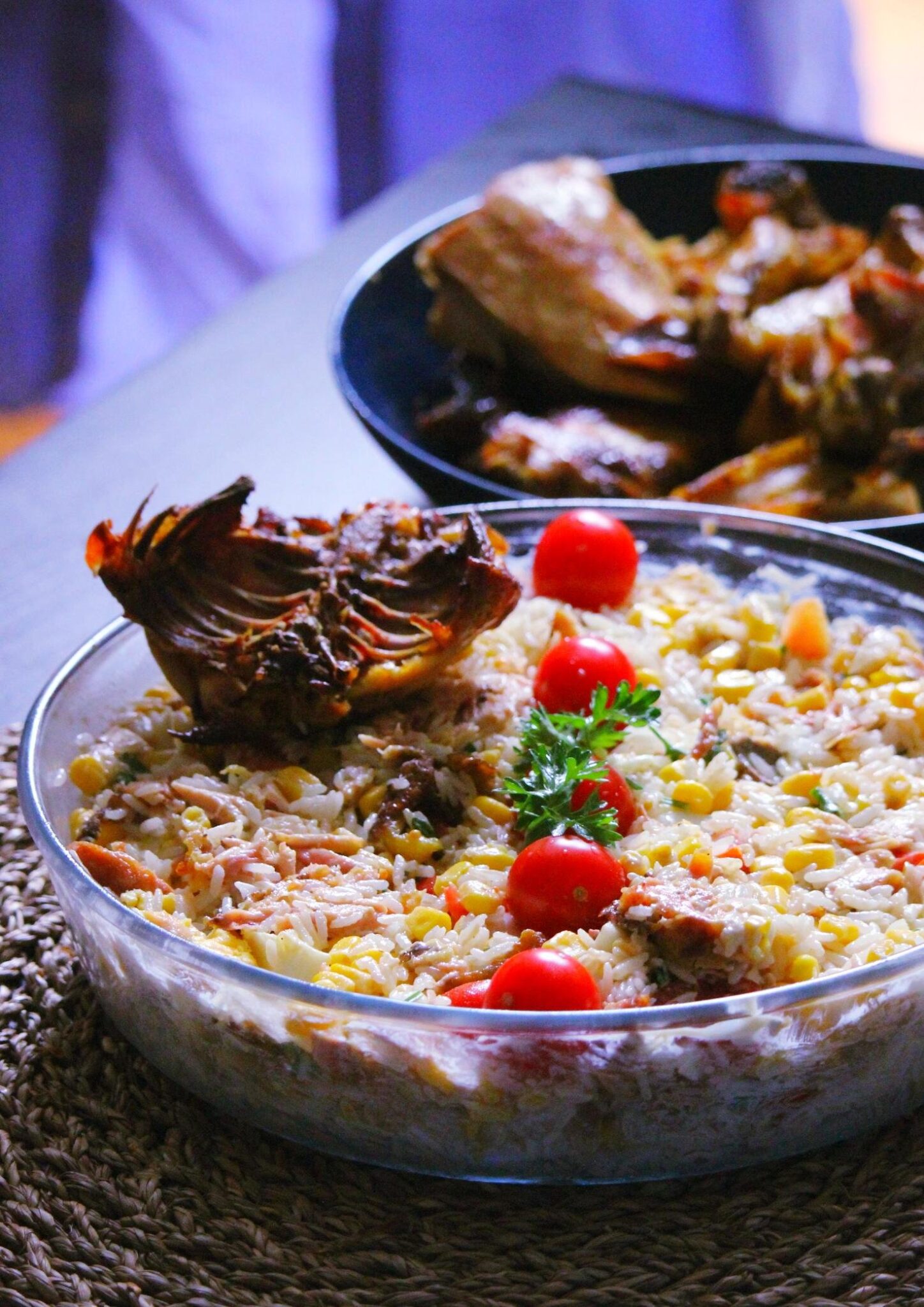 Ma recette du Tchep au poisson , au poulet ou au mouton - Okedjenou